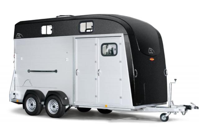 Vans en aluminium VAN ALU 2 PLACES BIG PORTAX WCF, remorque Vans chevaux