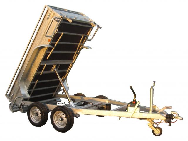 Bennes REMORQUE BENNE-BASCULANTE BEN250-130X2, remorque Bennes