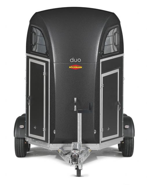 Vans en plywood VAN 2 PLACES DUO R DE LUXE, remorque Vans chevaux