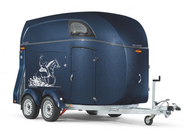 Vans en polyester Van 2 places BIG MASTER WESTERN WCF, remorque Vans ...